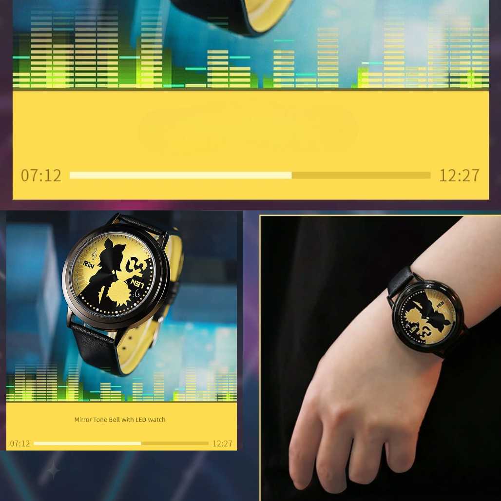 Lucky Stone Vocaloid Series Kagamine Rin Watch – FIHEROE.